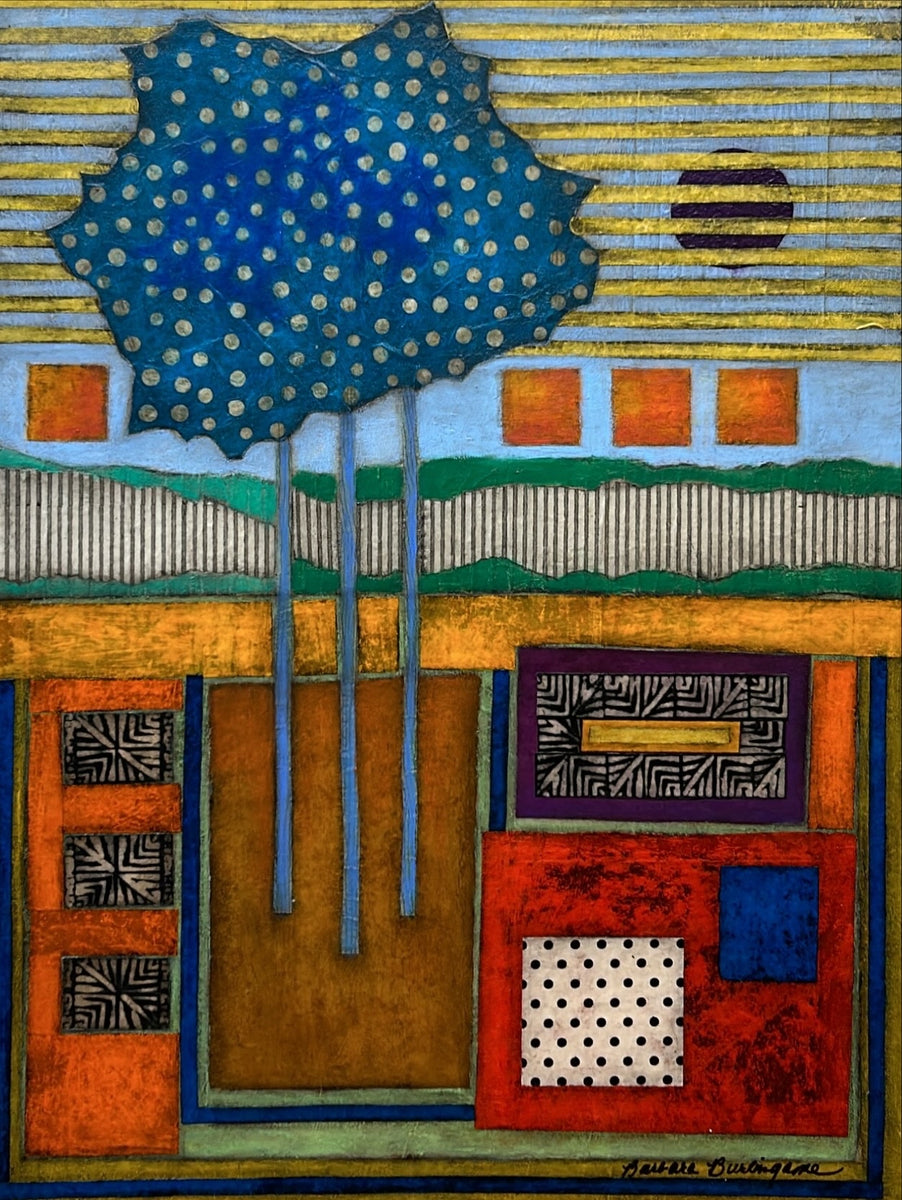 Barbara Burlingame,Crazy Fun Landscape, – The Little Gallery - Virginia