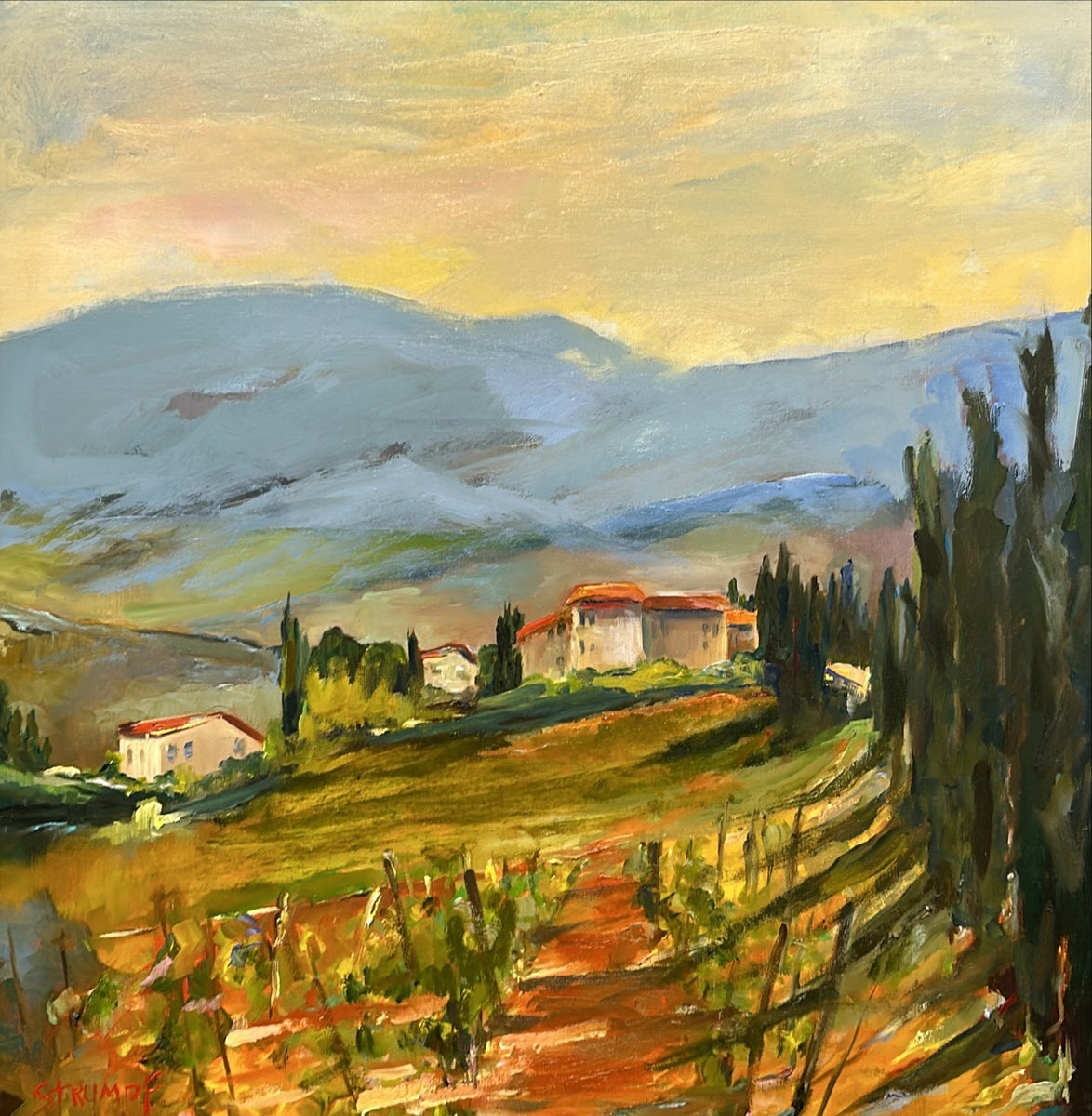 Gina Strumpf Painting – The Little Gallery - Virginia