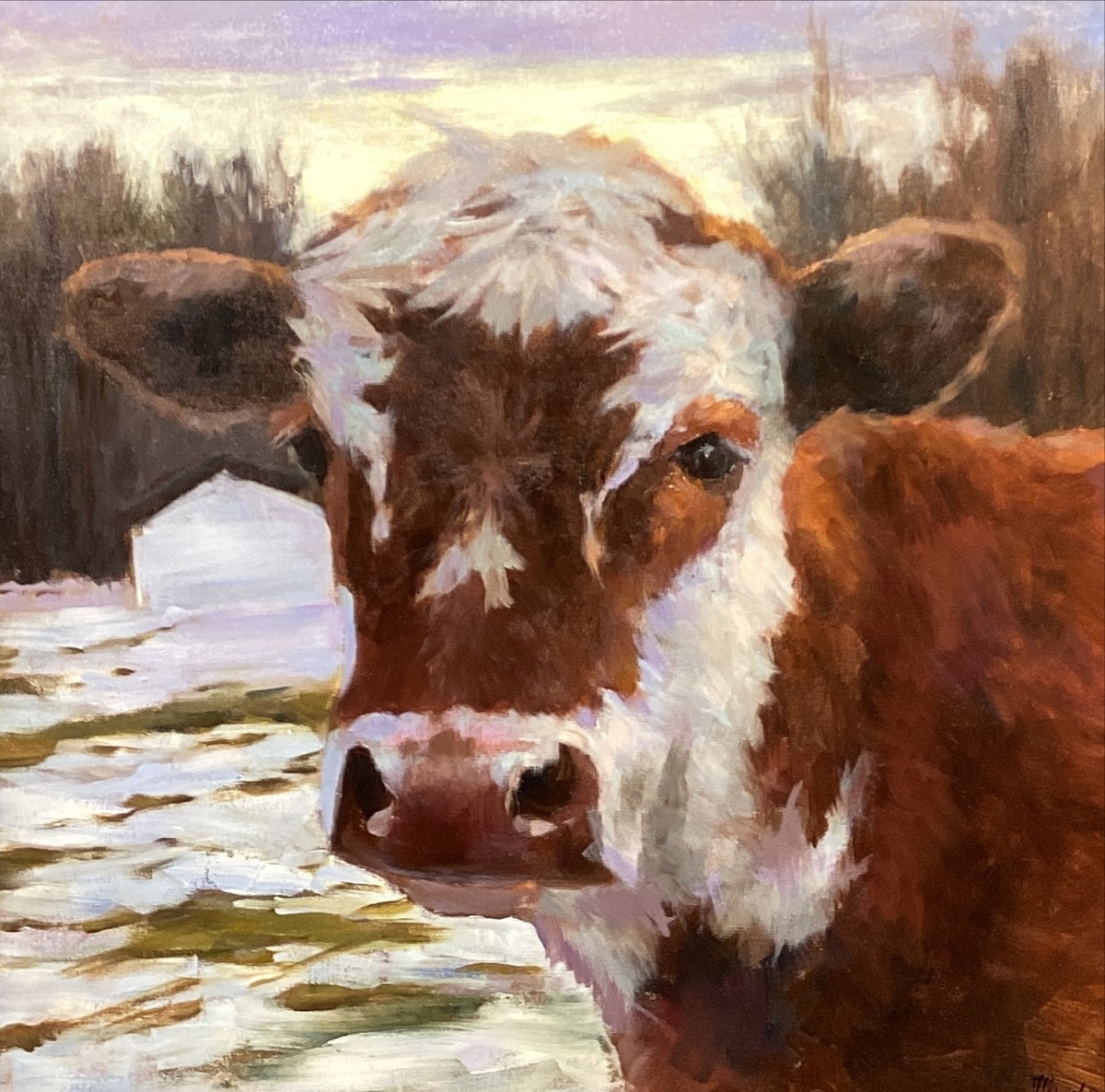 Portrait Of A Cow – The Little Gallery - Virginia