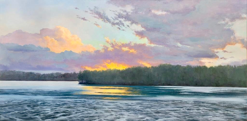 Warm Glow on a Brisk Evening – The Little Gallery - Virginia