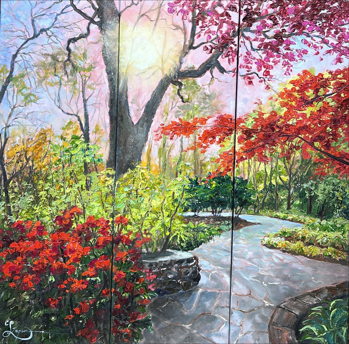 Tanger Park Triptych – The Little Gallery - Virginia